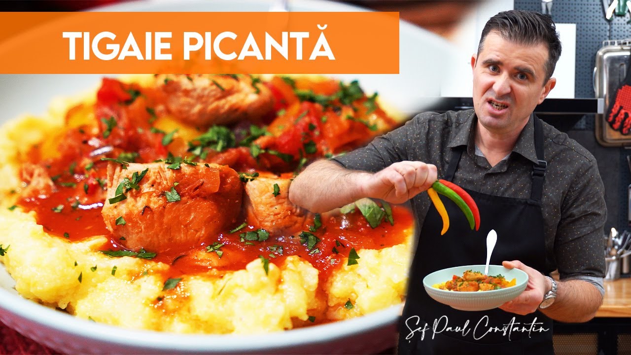 Tigaie picantă cu pui și legume – rețetă simplă și gustoasă