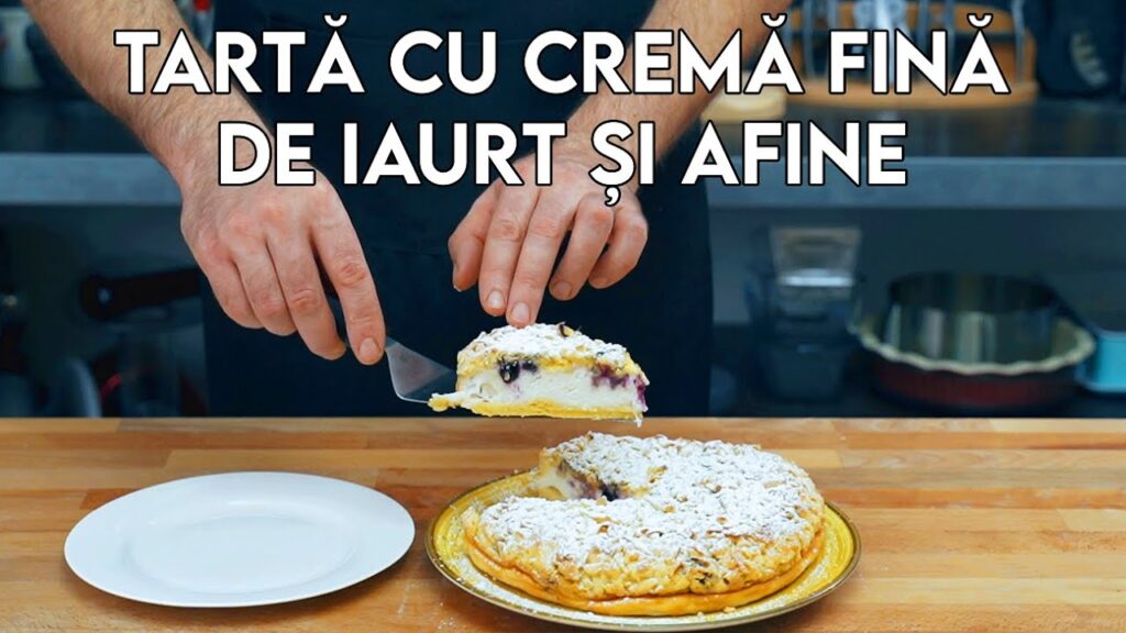 Tartă cu iaurt – rețetă simplă și pufoasă de casă