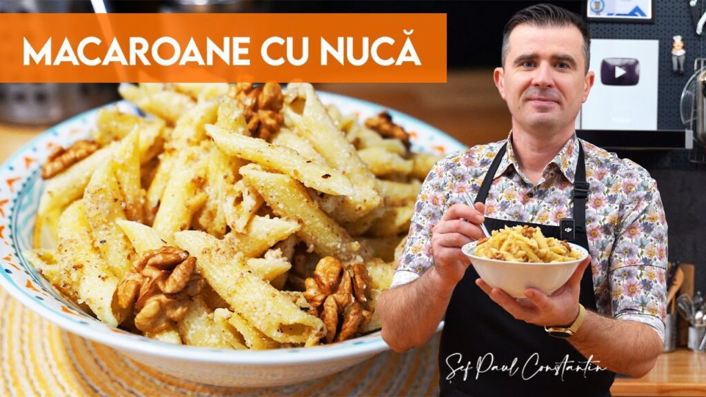 Macaroane cu nucă și zahăr – Desert simplu și delicios